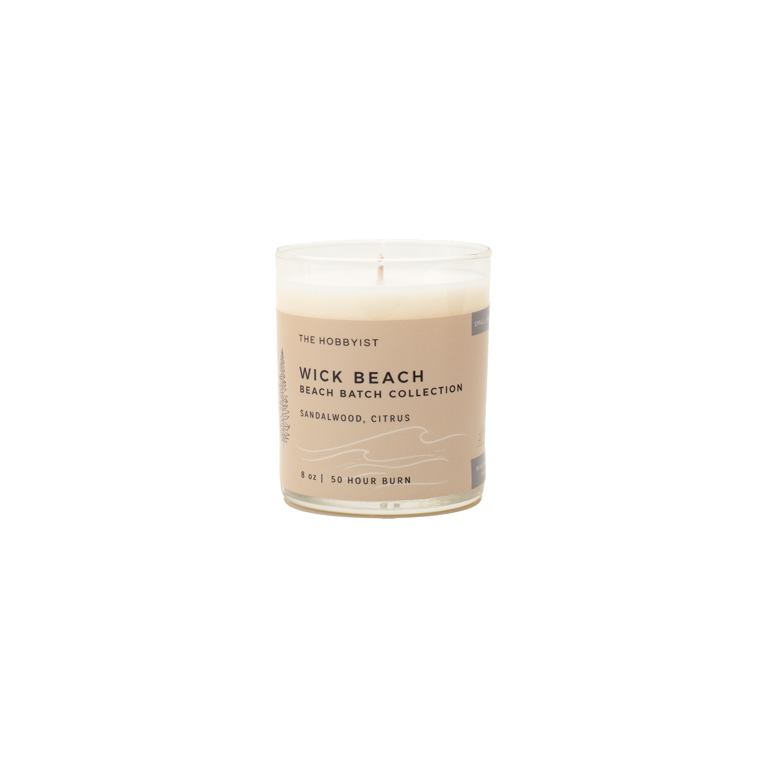 Wick Beach | Beach Batch Candle – The Hobbyist | mindfully made in Tofino